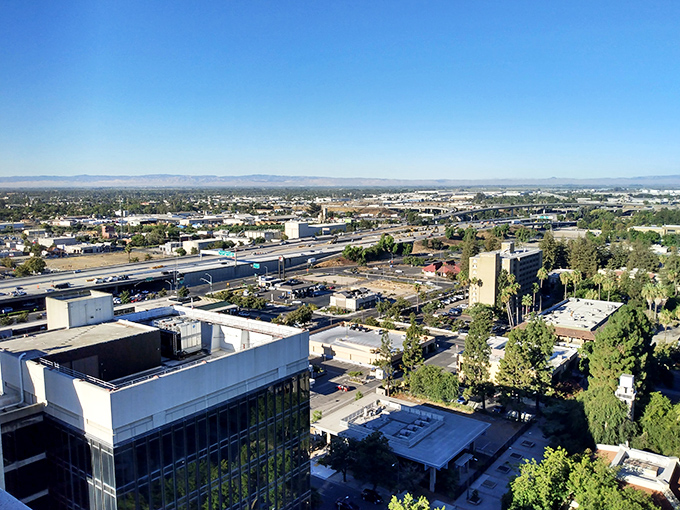 This bird's-eye view reveals a city perfectly sized for exploring without breaking your budget.