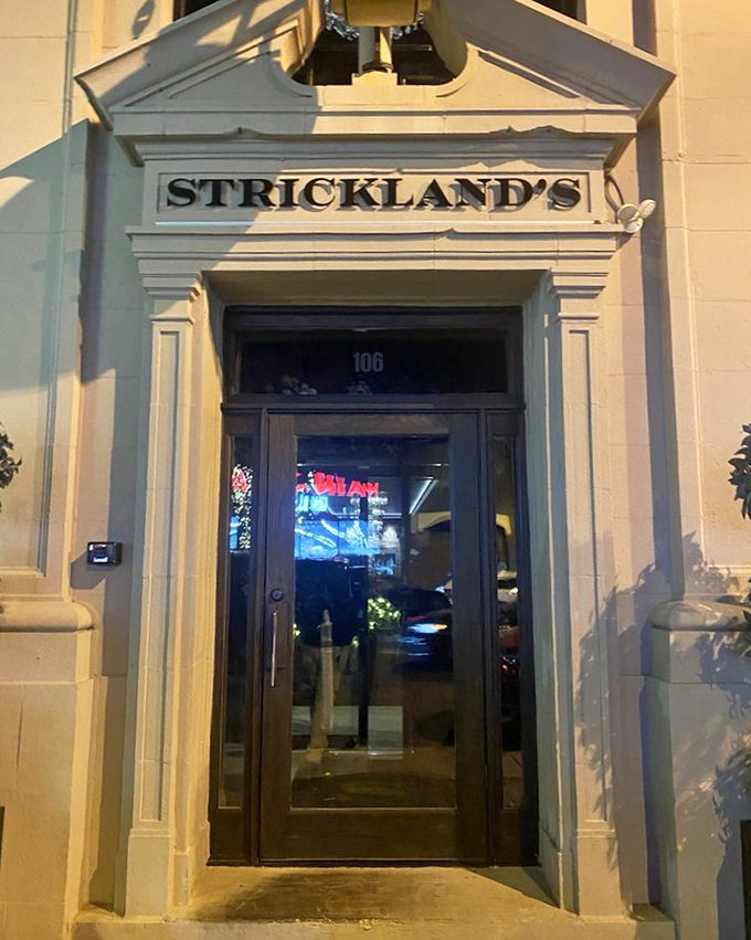 Traditional storefront elegance meets modern steak mastery in this charming Main Street treasure.