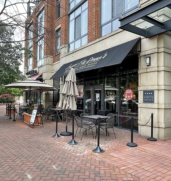 Historic charm meets smoky excellence - proving great barbecue fits beautifully into any neighborhood's story.