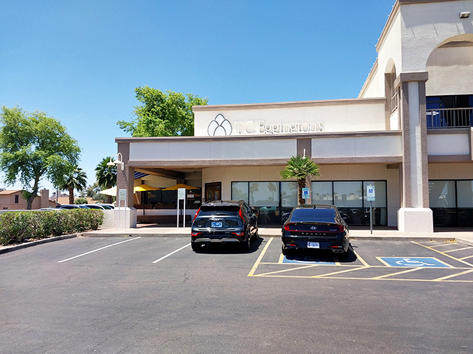 This Mesa breakfast specialist turns simple eggs into culinary poetry that speaks directly to your soul.