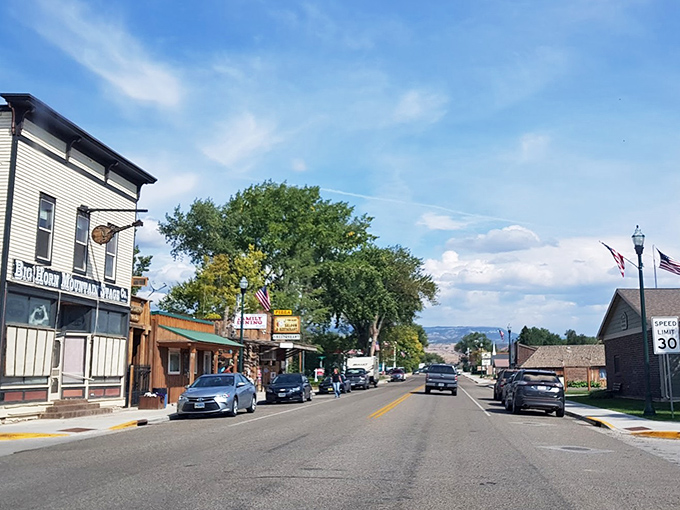 Main Street in Ten Sleep might be small, but it's big on character and Western authenticity.