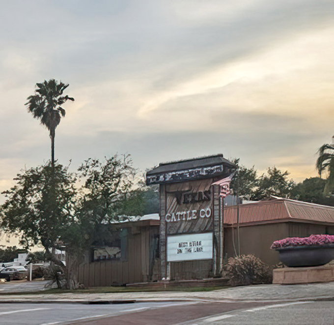 The golden Florida sunshine makes this lakeside steakhouse glow like the perfect charred crust on their oak-fired ribeyes.