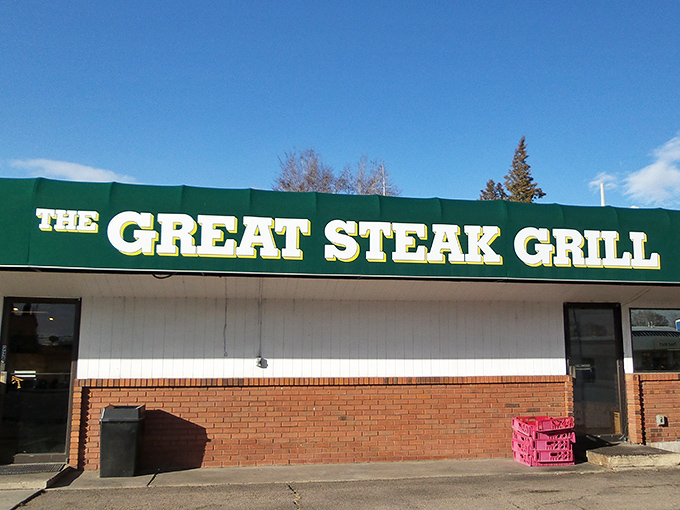 Sometimes the greatest steaks come from the most wonderfully unpretentious places like this.