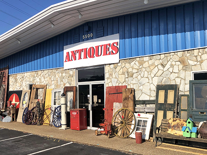 That vintage Coca-Cola machine out front is just a teaser for the real treasures waiting inside this place.