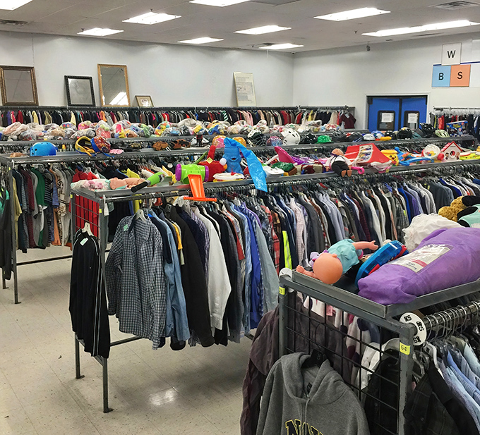 Bright lights and tidy racks prove that thrift shopping doesn't have to mean digging through chaos.