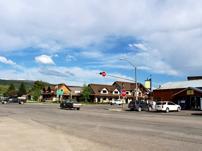 Sometimes the best destinations are the ones that don't try too hard - just pure mountain town authenticity.