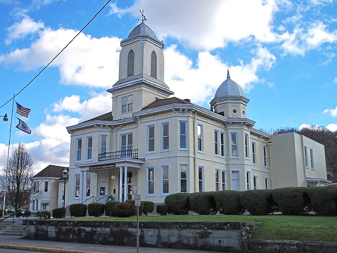 Weston's stone church rises like a beacon of faith in a town built on solid foundations.