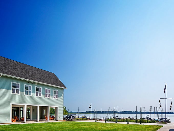 White Bear Lake's yacht club and marina provide scenic beauty for all residents, regardless of budget. Affordable living with a touch of luxury!