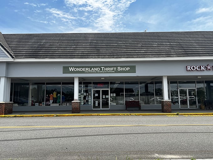 Don't be fooled by the modest exterior&mdash;Wonderland Thrift Shop is where practical shoppers find their fantastical bargains.