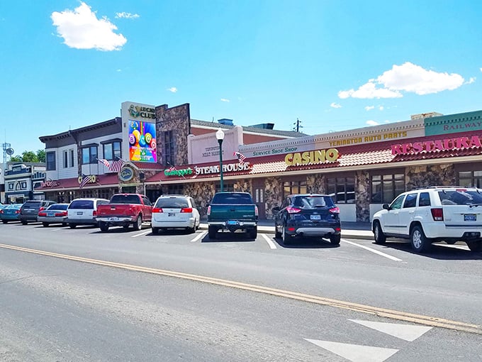 The wide streets of Yerington invite leisurely shopping and entertainment without the sticker shock of bigger Nevada cities.