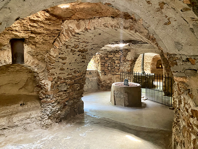 These graceful arched passages connect different rooms, each curve demonstrating patience and craftsmanship that modern tools can't replicate.