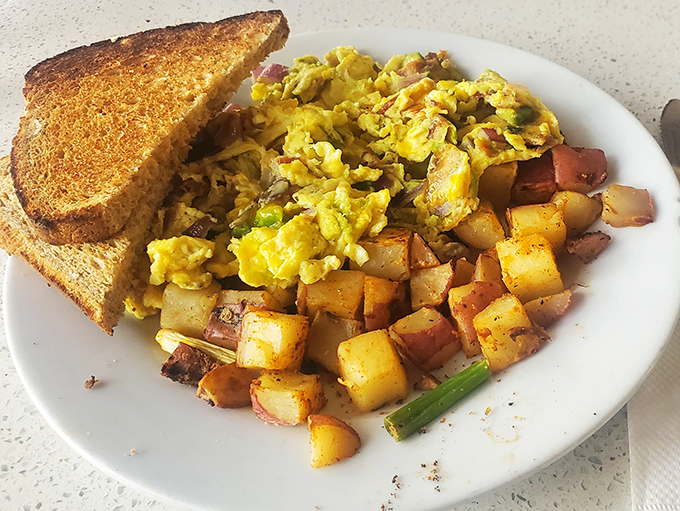 Some relationships are meant to be&mdash;like eggs, spinach and cheese in this sandwich that proves breakfast between bread is never a bad idea.