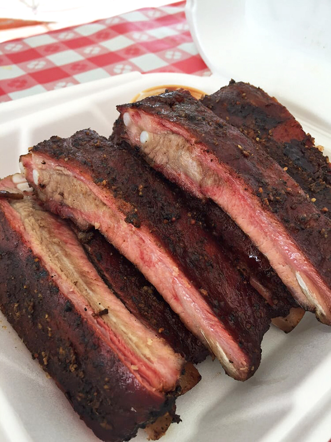 These ribs don't "fall off the bone"&mdash;they respectfully separate, maintaining their dignity while surrendering their smoky goodness.