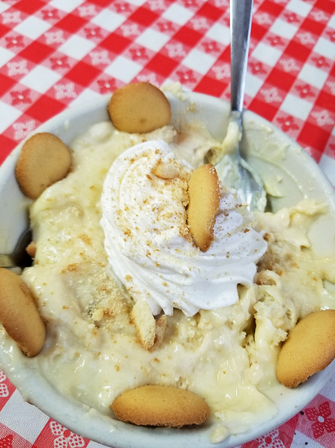 Vanilla pudding, whipped cream, and vanilla wafers &ndash; this banana pudding doesn't just satisfy hunger, it feeds the soul of the South.