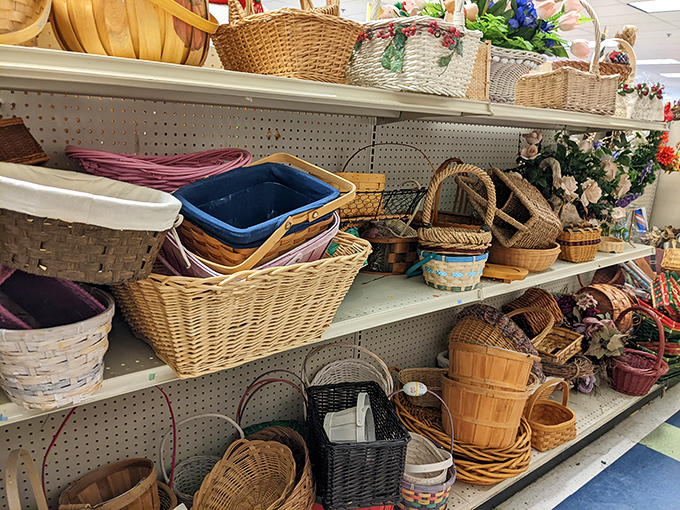 Baskets upon baskets &ndash; because everyone needs something to hold their something elses.