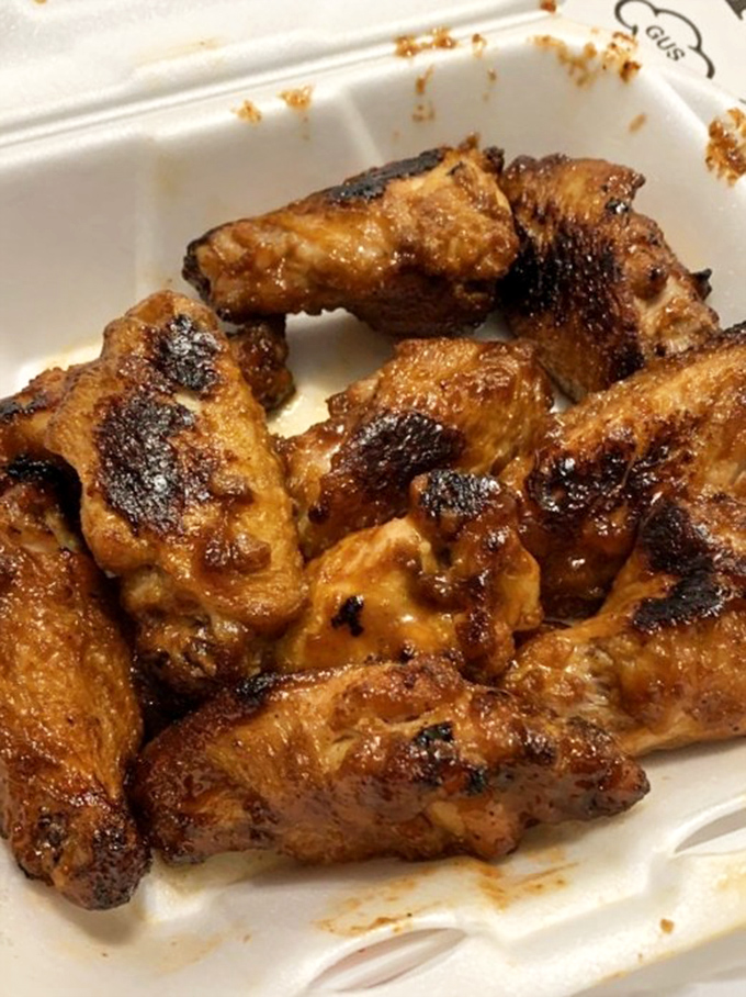 These wings aren't just an afterthought&mdash;they're oven-roasted to caramelized perfection with charred edges that would make a pitmaster proud.