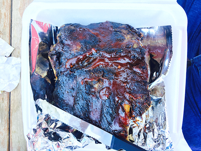 These beef ribs look like they've been working out &ndash; absolutely massive and proud of it.