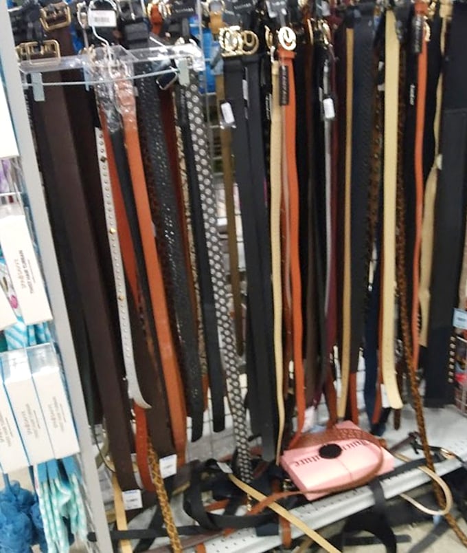 The belt display that proves accessories are never just an afterthought &ndash; find the perfect leather, pattern, or pop of personality.