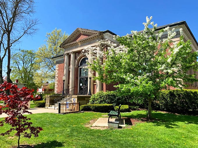 Benson Memorial Library offers free adventures between book covers, plus that wonderful old-book smell money can't buy.