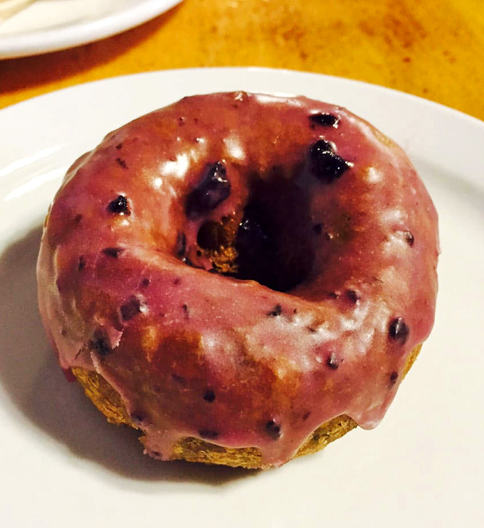 The blueberry donut&mdash;proof that fruit can be dessert and dessert can be breakfast. The circle of life never tasted so good.