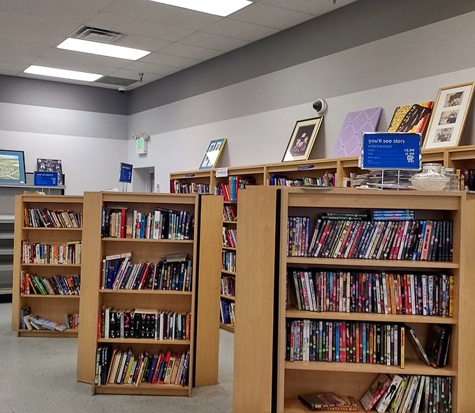 Bibliophiles rejoice! These well-organized shelves offer literary adventures from bestsellers to obscure gems, all at prices that make Amazon blush.