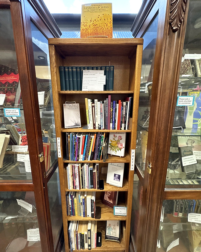 Literary adventures await between these covers, from romance novels to technical manuals for every interest.