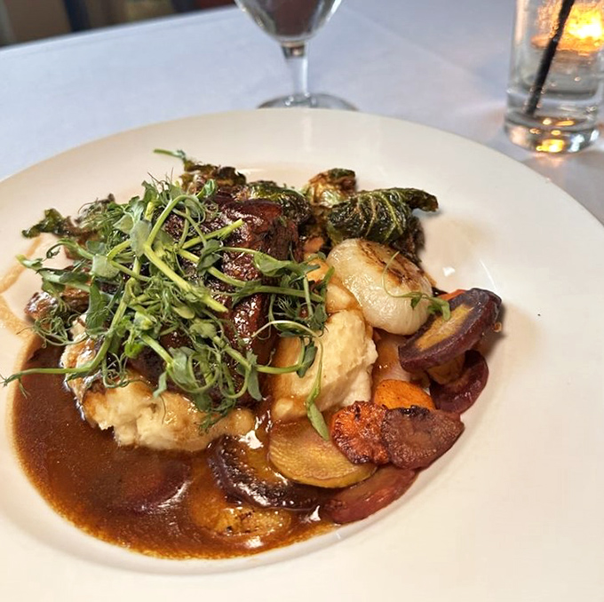 These braised short ribs don't just fall off the bone&mdash;they practically leap onto your fork, begging to introduce you to those perfect mashed potatoes.