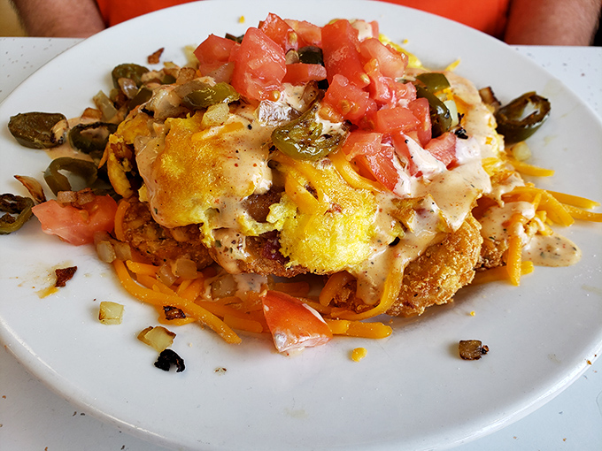 Breakfast nachos prove that some of life's greatest innovations happen when hunger meets creativity brilliantly.