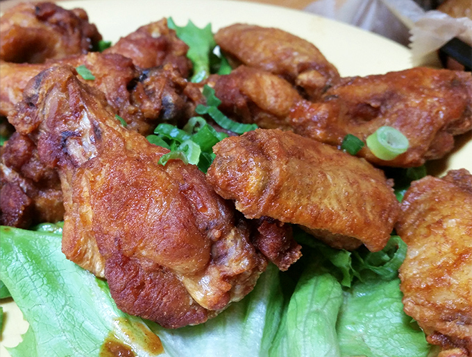 These wings aren't just crispy &ndash; they've achieved that mythical balance between crunch and tenderness that keeps you reaching for "just one more."