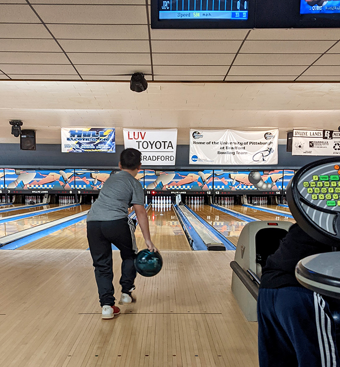Strike up some small-town fun at Byllye Lanes, where bowling still involves actual conversation and the scorekeeping isn't always digital.