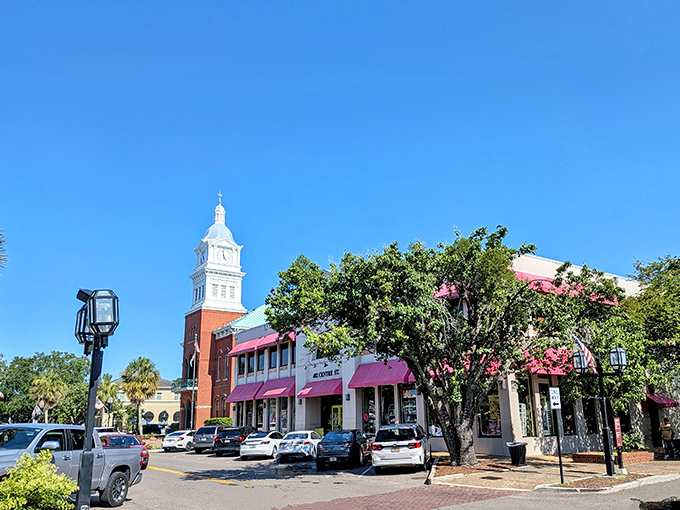 That clock tower on Centre Street doesn't just tell time&mdash;it tells stories. Beneath it, shoppers hunt for treasures while history whispers around every corner.
