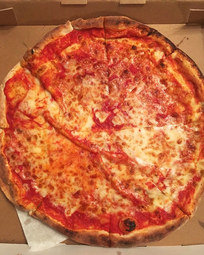 A classic New York pie that doesn't need fancy words to describe it &ndash; just appreciative silence followed by "mmmmm."