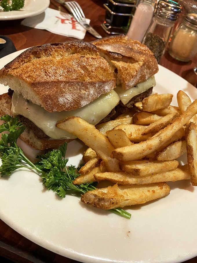 Not all heroes wear capes &ndash; some come on artisanal bread with melted cheese, accompanied by golden fries that crunch like autumn leaves.