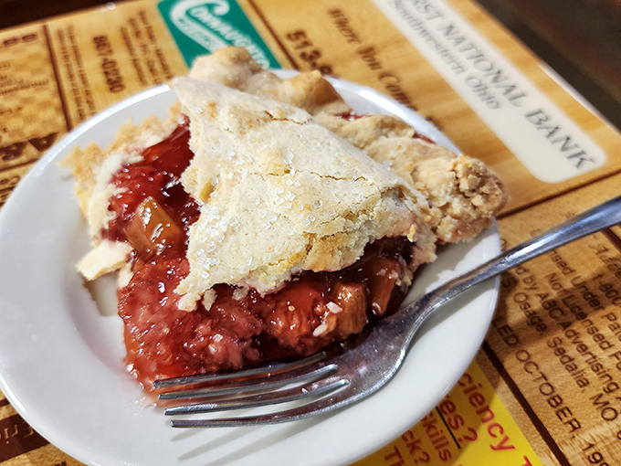 Cherry pie that strikes that perfect balance between sweet and tart, with a homemade crust that would make your grandmother nod in approval.