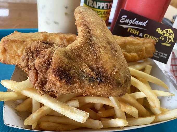 Proof that England Fish & Chips isn't a one-trick pony &ndash; their fried chicken could start its own fan club of crispy devotees.