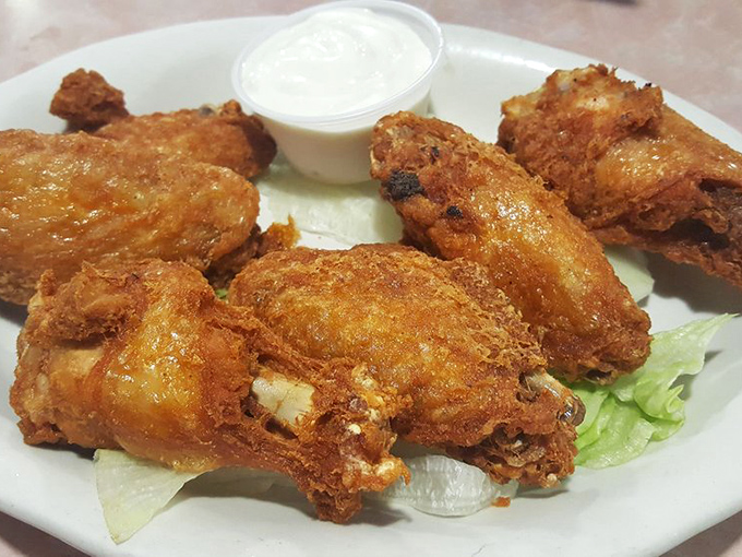 Crispy on the outside, juicy on the inside&mdash;these wings aren't trying to reinvent the wheel, just perfect it one crispy bite at a time.