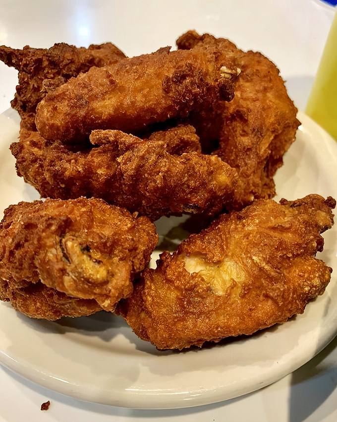 These wings aren't messing around. Crispy, juicy, and unapologetically straightforward&mdash;like Detroit itself.