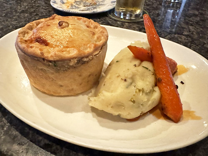 This chicken pot pie doesn't just comfort&mdash;it embraces you like a grandmother who thinks you're too skinny, despite all evidence to the contrary.