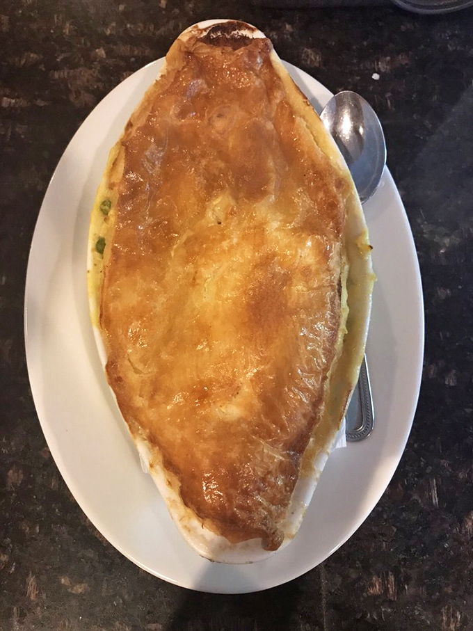 Comfort food gets dressed up. This golden-topped pot pie isn't just dinner&mdash;it's a warm hug after a long day, with a buttery crust that deserves its own fan club.