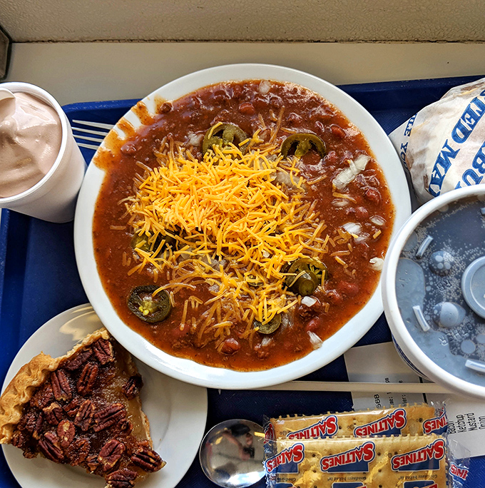 Chili that doesn't need fancy ingredients or pretentious garnishes &ndash; just honest flavor that warms you from the inside out.