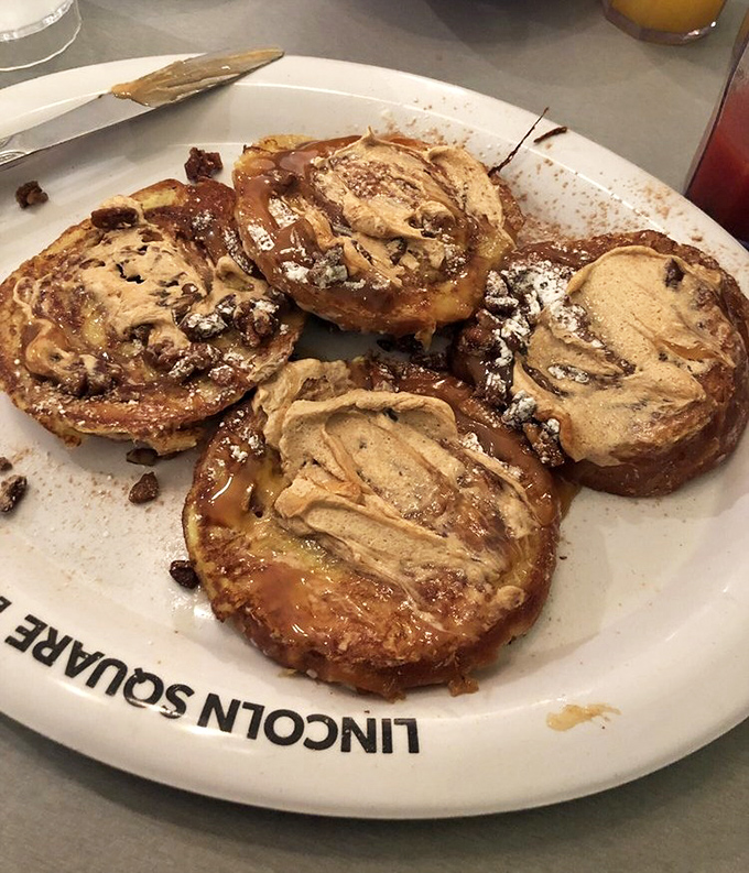 Cinnamon rolls with peanut butter drizzle&mdash;because sometimes breakfast needs to taste like your favorite childhood candy bar grew up gloriously.