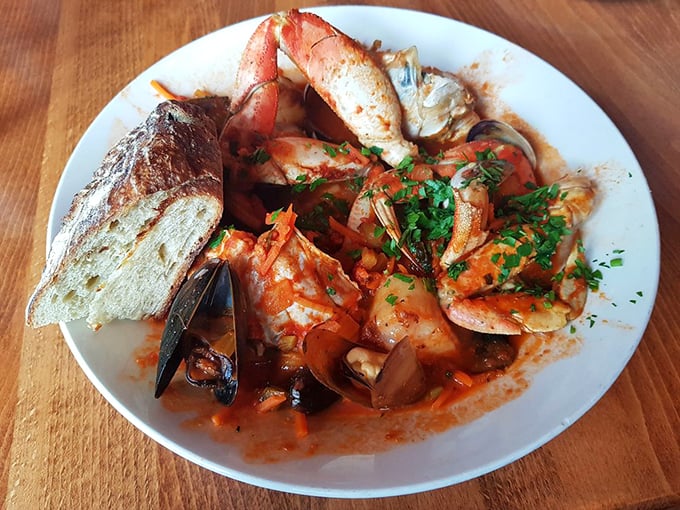 This cioppino isn't just soup &ndash; it's a treasure hunt where every spoonful reveals a new seafood surprise.