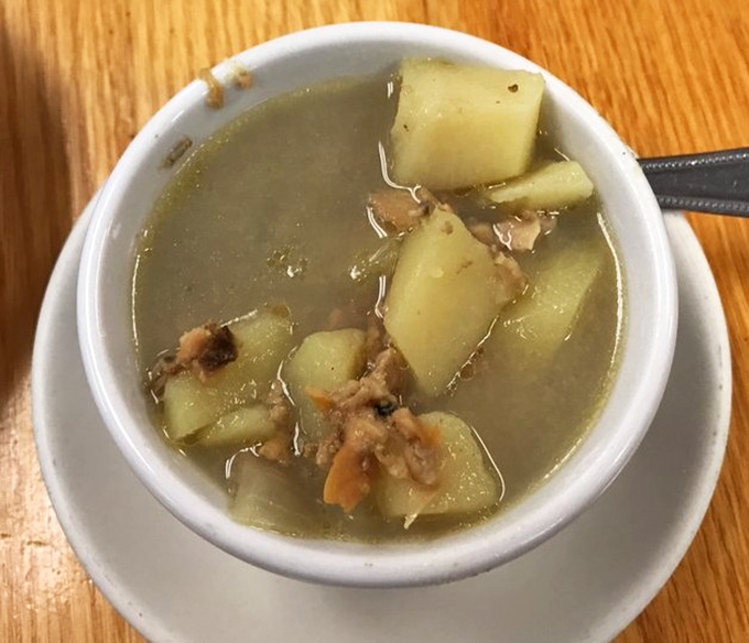 Clear broth clam chowder that lets the clams be the star. No creamy disguises needed when your ingredients are this fresh.