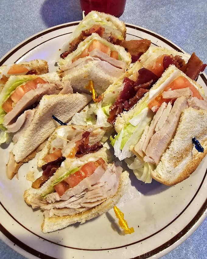 The club sandwich &ndash; that architectural marvel of turkey, bacon, and veggies that makes lunch feel like a celebration.