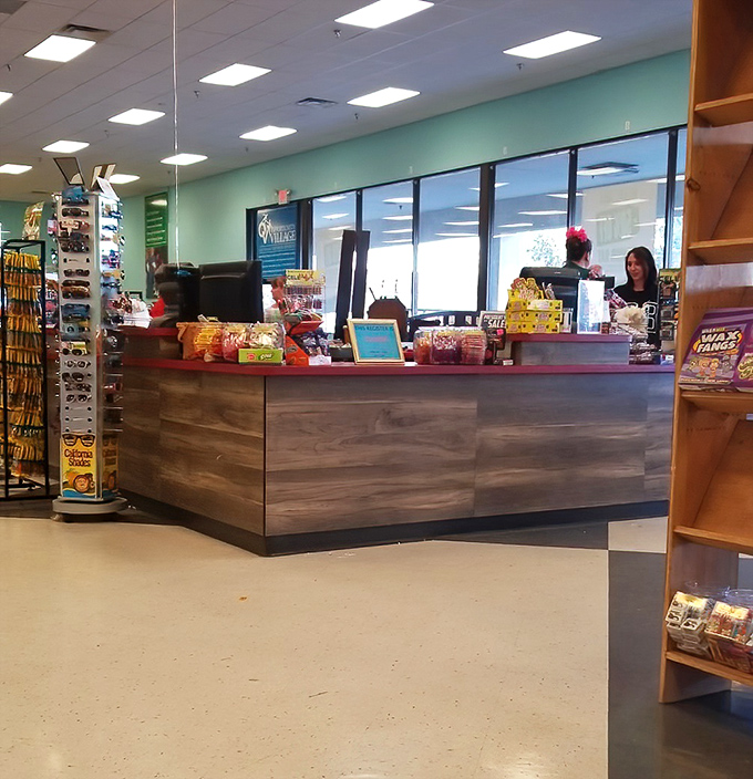 The friendly checkpoint where your haul gets totaled and your faith in affordable shopping gets restored.