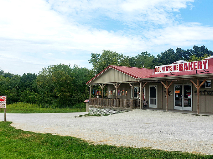 The Countryside Bakery doesn't need neon signs or fancy marketing&mdash;the aroma of fresh-baked bread is advertisement enough.