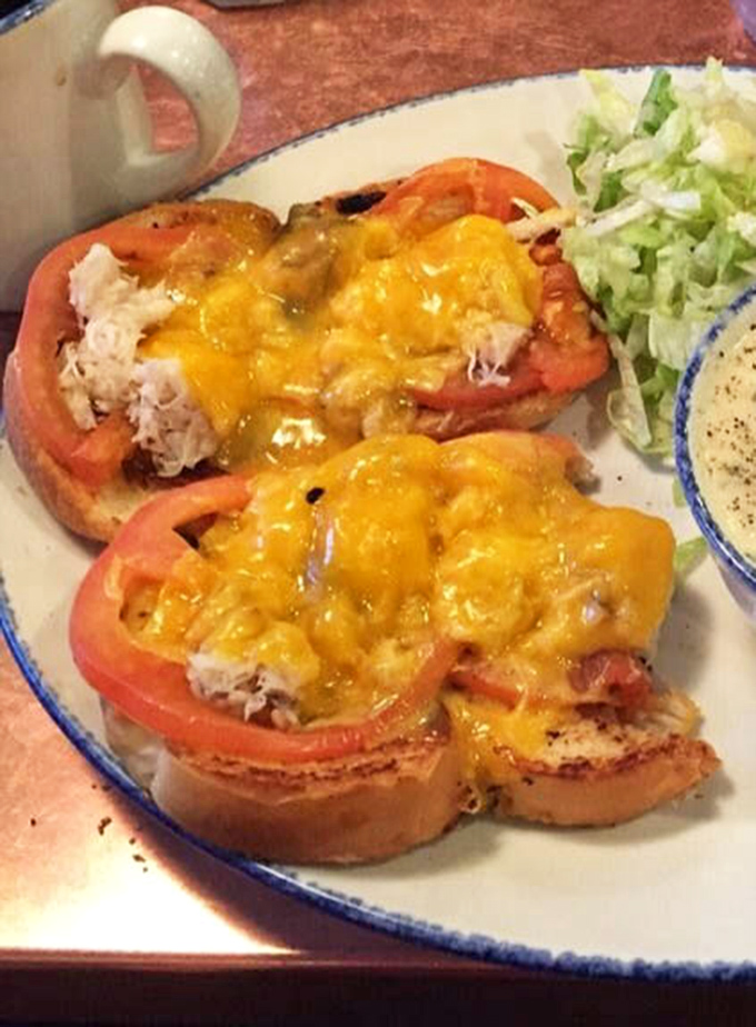 This crab sandwich doesn't mess around &ndash; it's all killer, no filler, just like the good old days.