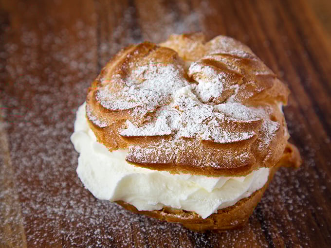 A cream puff so perfect, it makes you wonder why we ever bothered with cronuts.