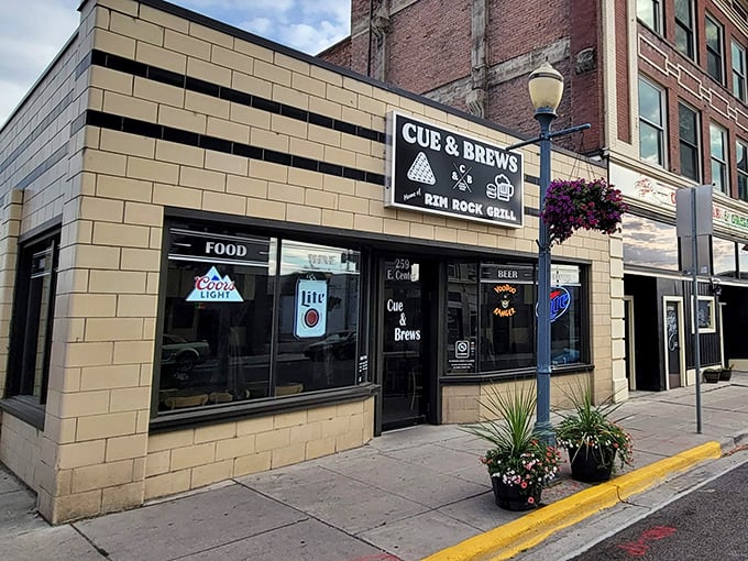 Cue & Brews serves up billiards and beverages in equal measure, proving retirement doesn't mean the end of friendly competition and cold drafts.