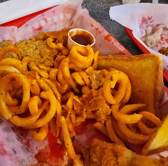 These curly fries don't just complete the meal&mdash;they compete for the spotlight. Perfectly seasoned and unapologetically curly, they're the sidekick that could star in their own show.